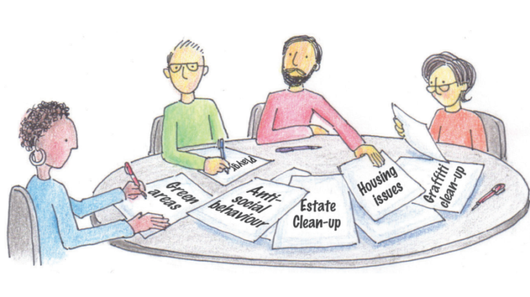 Resident Group Information with TORC Sustainable housing