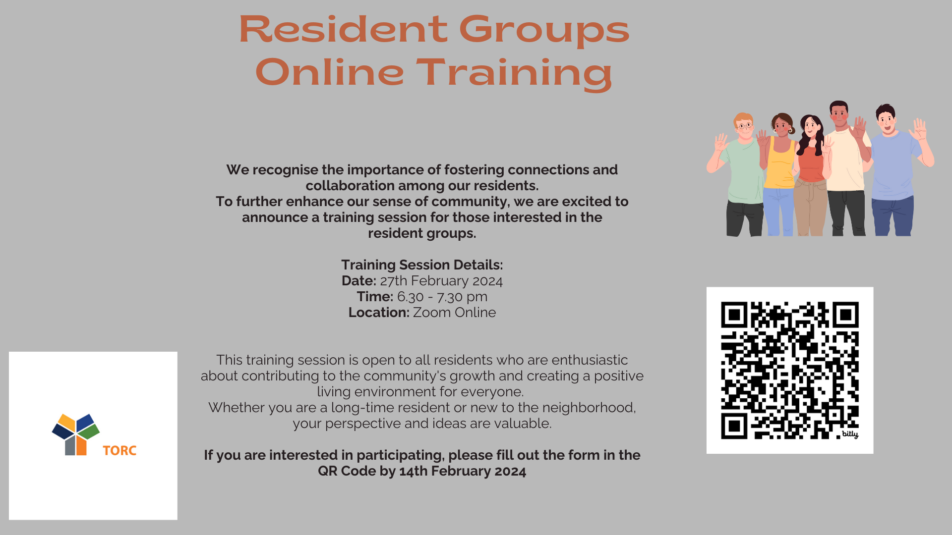 Resident Groups Training - Torcsustainablehousing